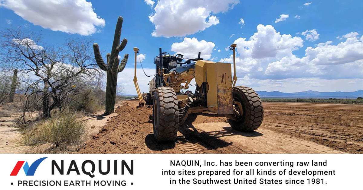 Portfolio - Naquin Precision Earth Moving Solutions in AZ, CA